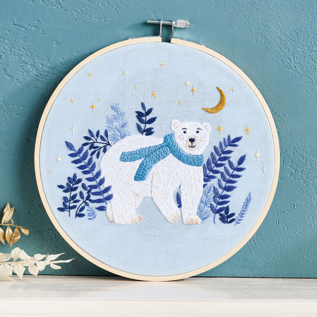 Arctic Explorer Hoop Embroidery Pattern PDF by Georgie Emery – Gathered