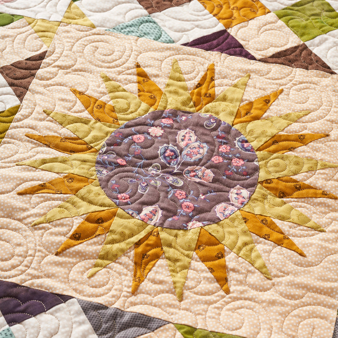 Dutch Circles Sampler Quilt Pattern PDF – Gathered