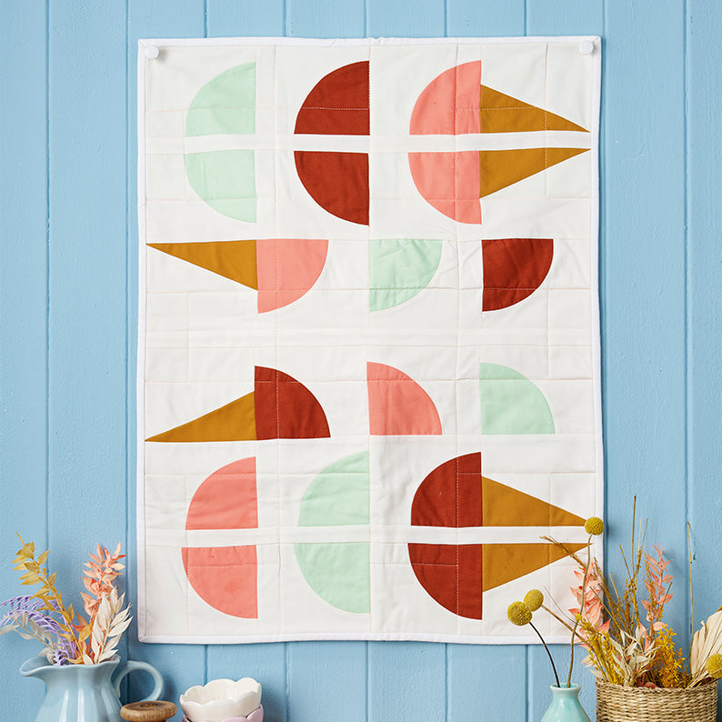 Ice Cream Mini Quilt PDF Pattern – Gathered