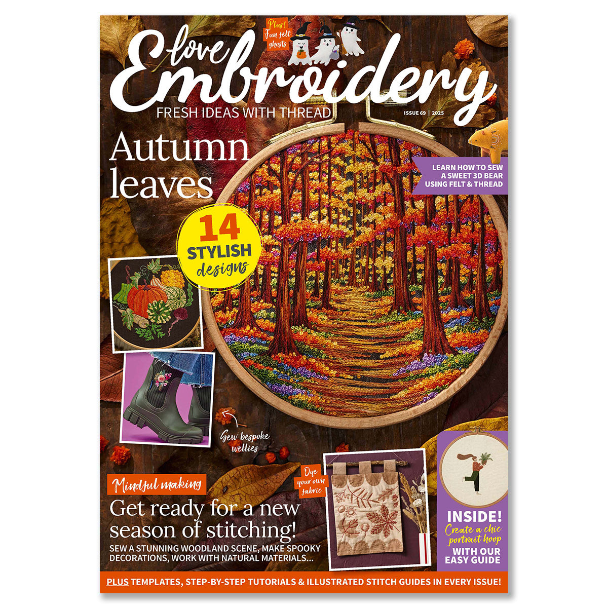 Love Embroidery Magazine Issue 069 PDF – Gathered