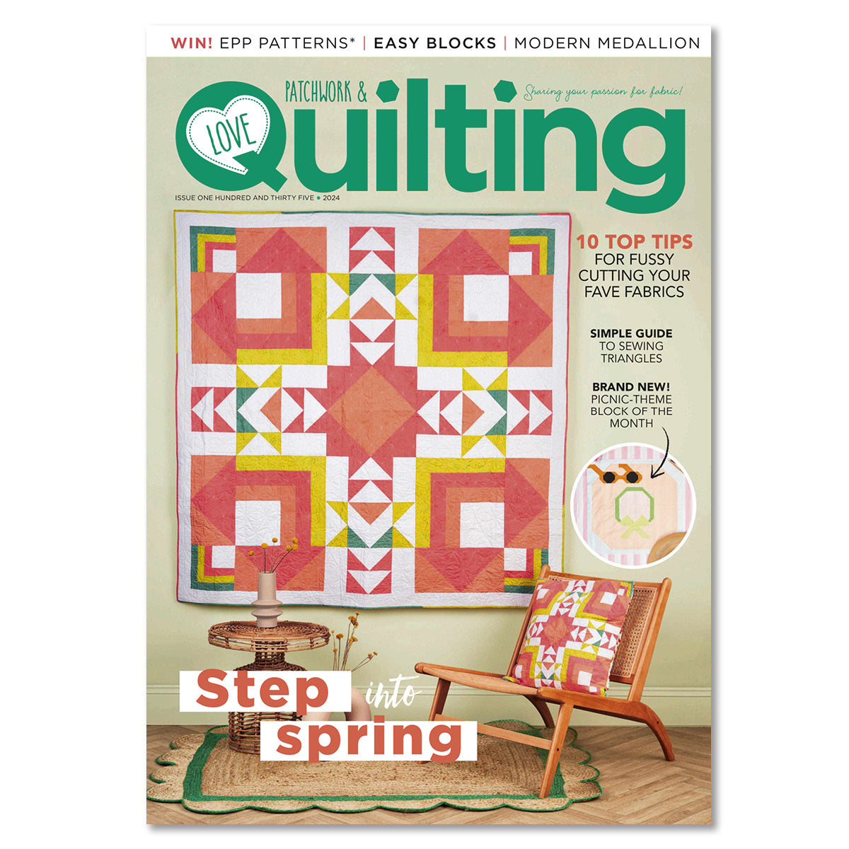 Love Patchwork & Quilting Magazine Issue 135 PDF – Gathered