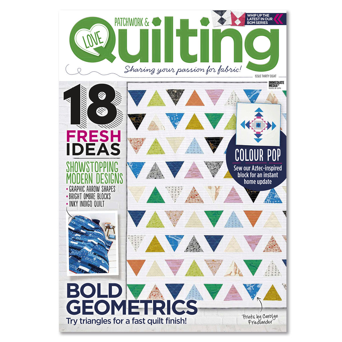 Love Patchwork & Quilting Magazine Issue 38 PDF – Gathered
