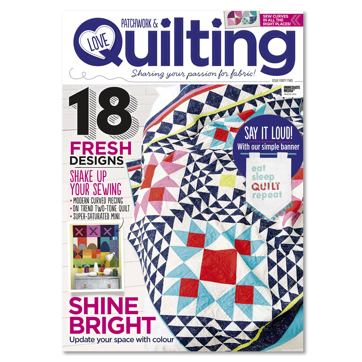 Love Patchwork & Quilting Magazine Issue 42 PDF – Gathered