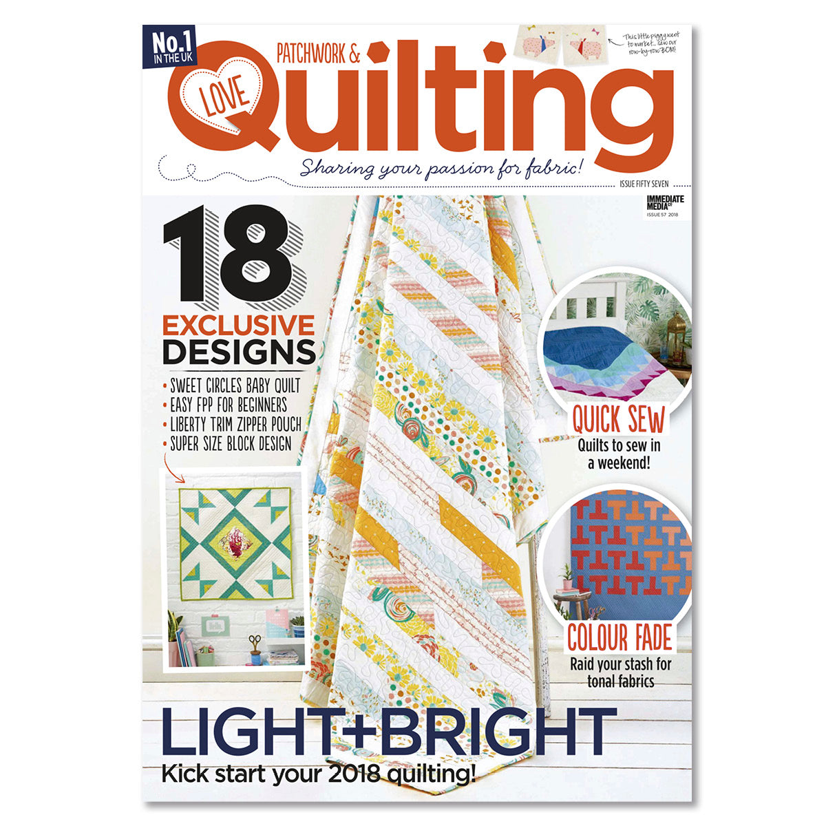 Love Patchwork & Quilting Magazine Issue 57 PDF – Gathered