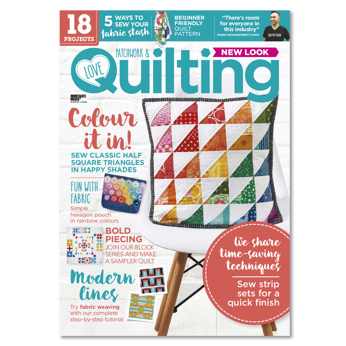 Love Patchwork & Quilting Magazine Issue 85 PDF – Gathered