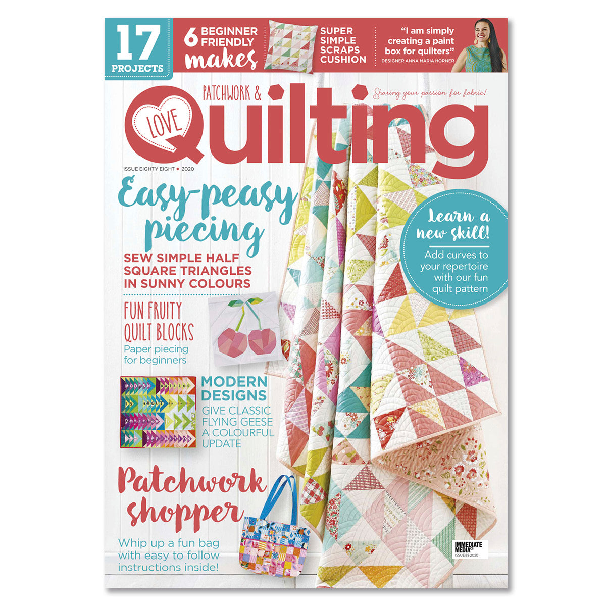 Love Patchwork & Quilting Magazine Issue 88 PDF – Gathered