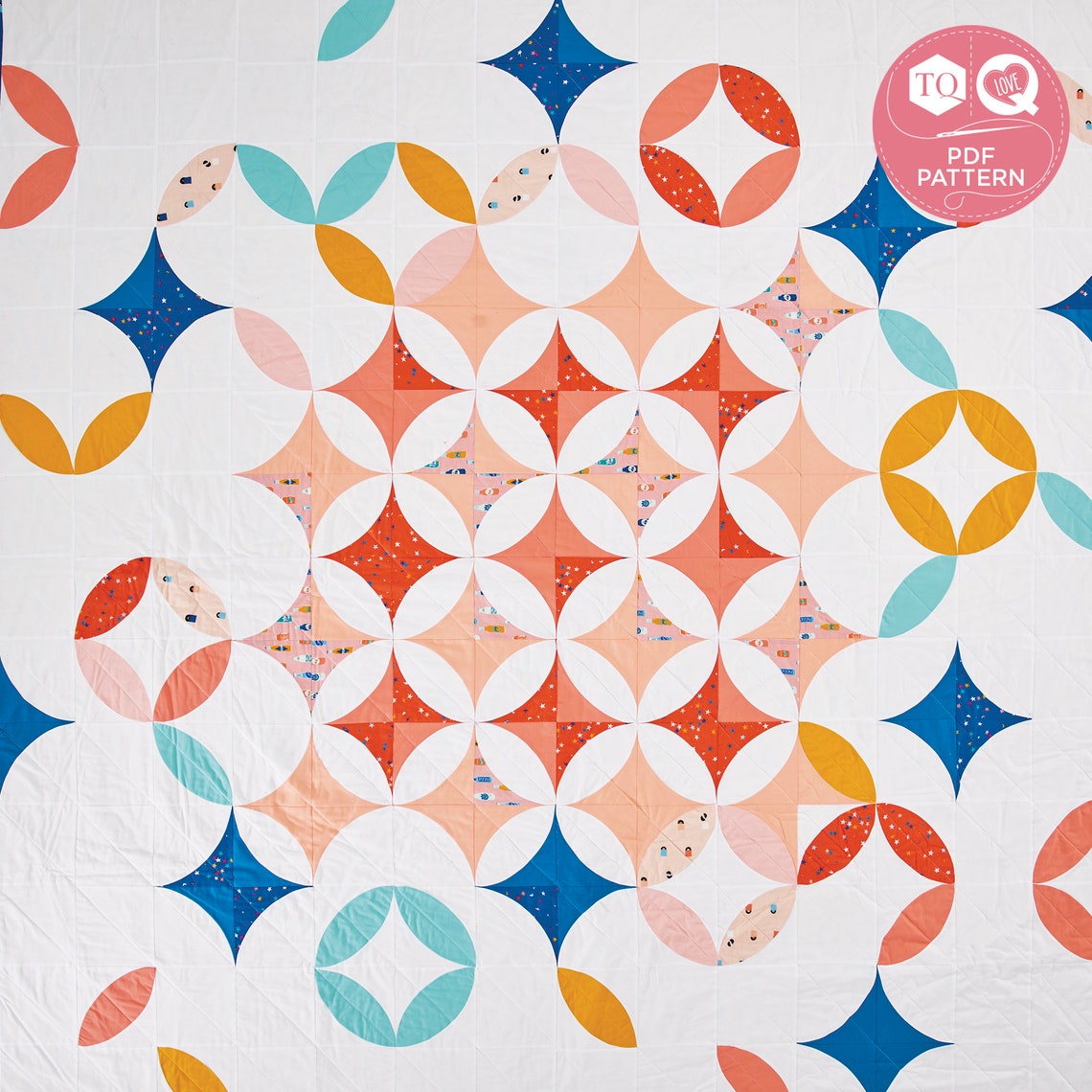 Orange Peel Quilt Pattern PDF – Gathered
