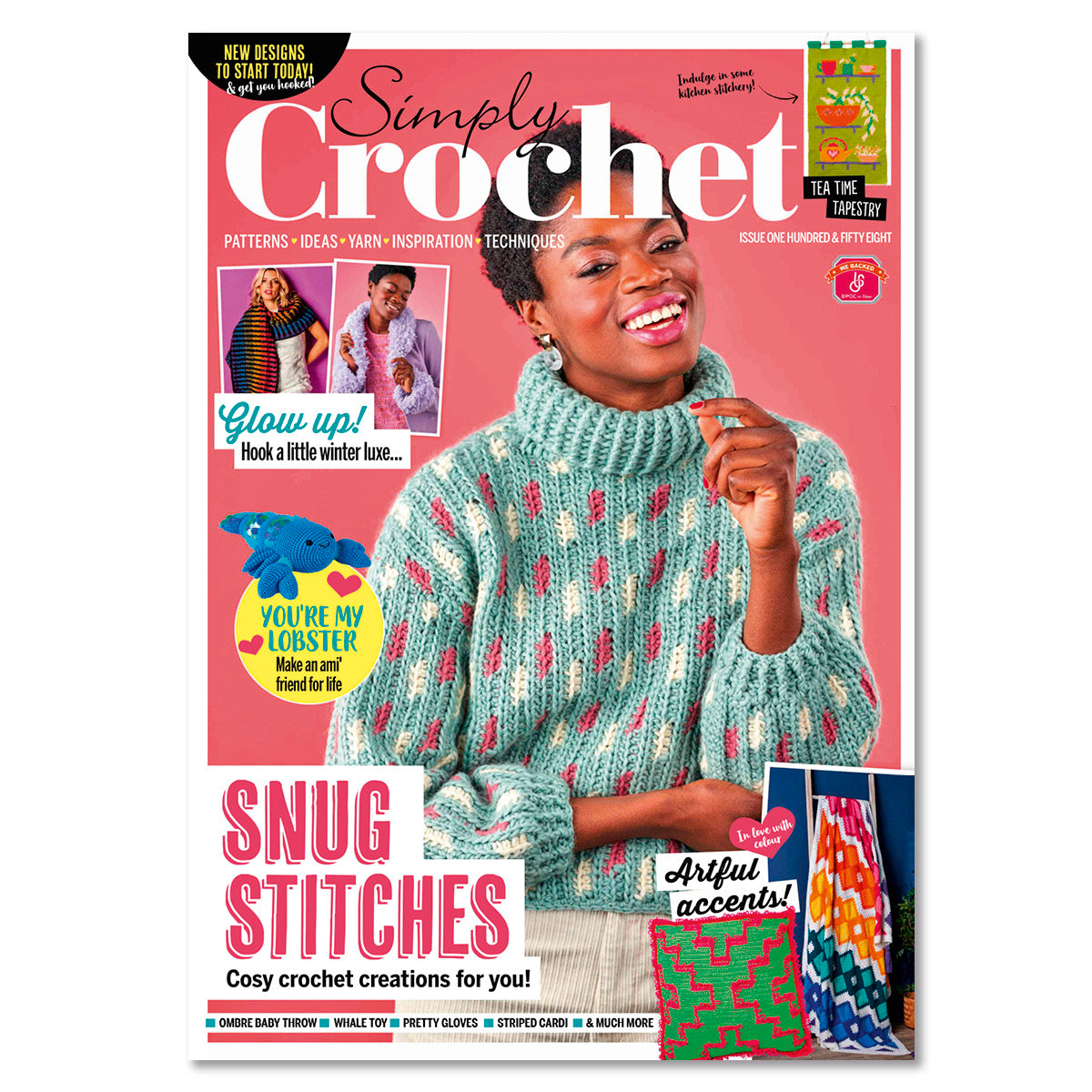 Simply Crochet Magazine Issue 158 PDF – Gathered