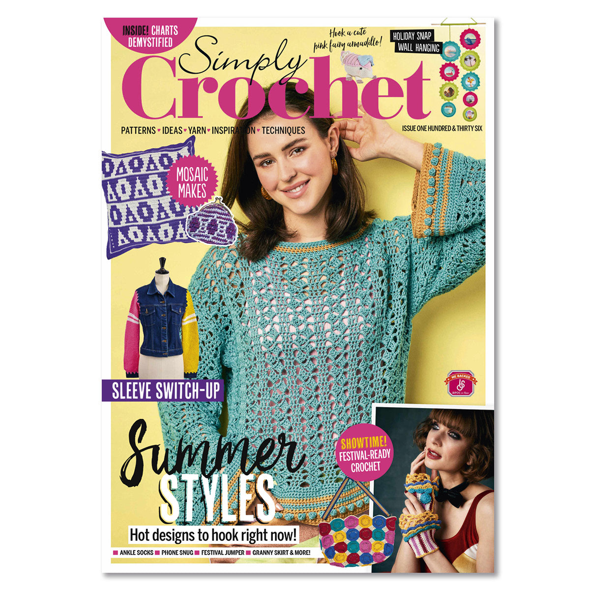 Simply Crochet Magazine Issue 136 PDF – Gathered