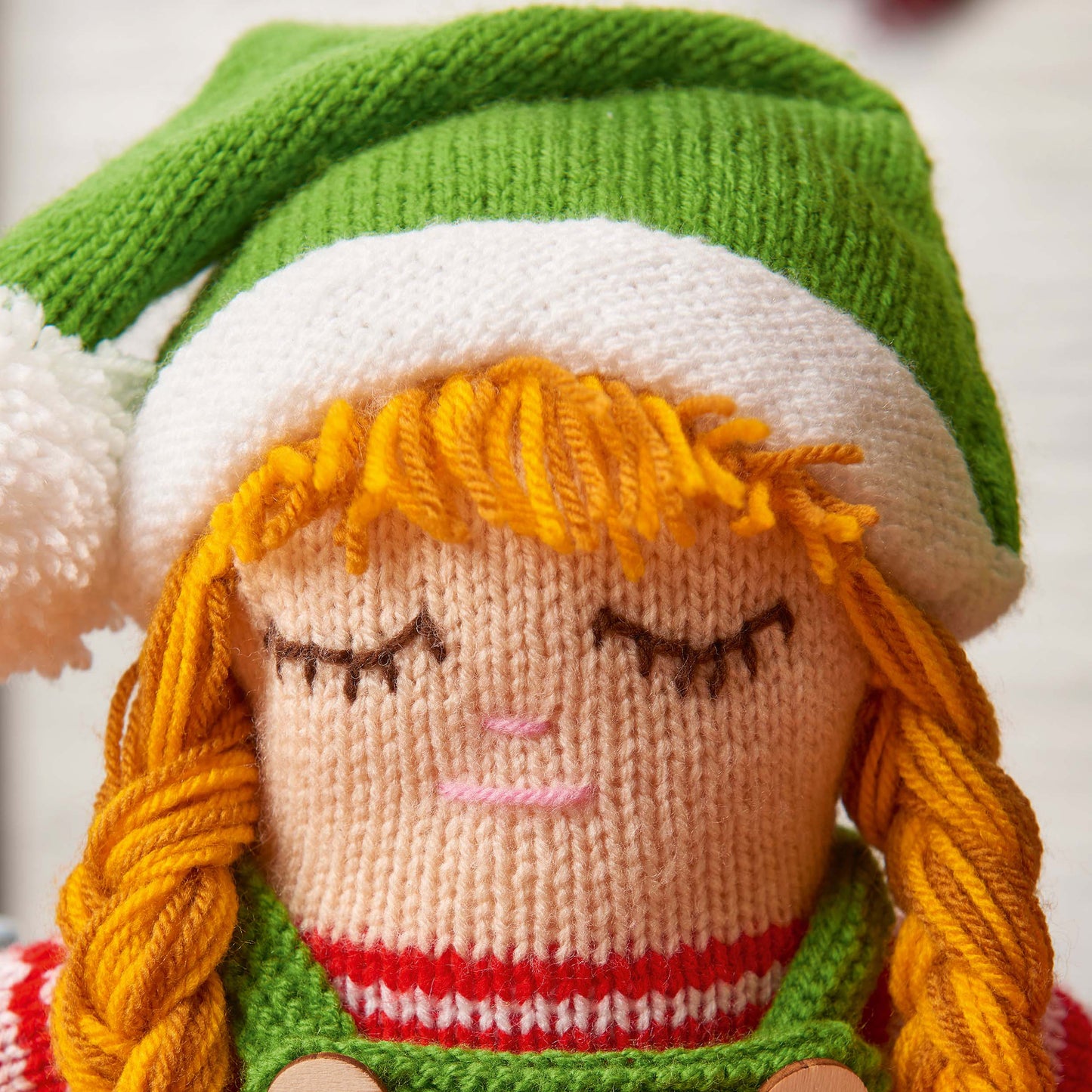 Rag Doll Christmas Elves Knitting Pattern PDF – Gathered