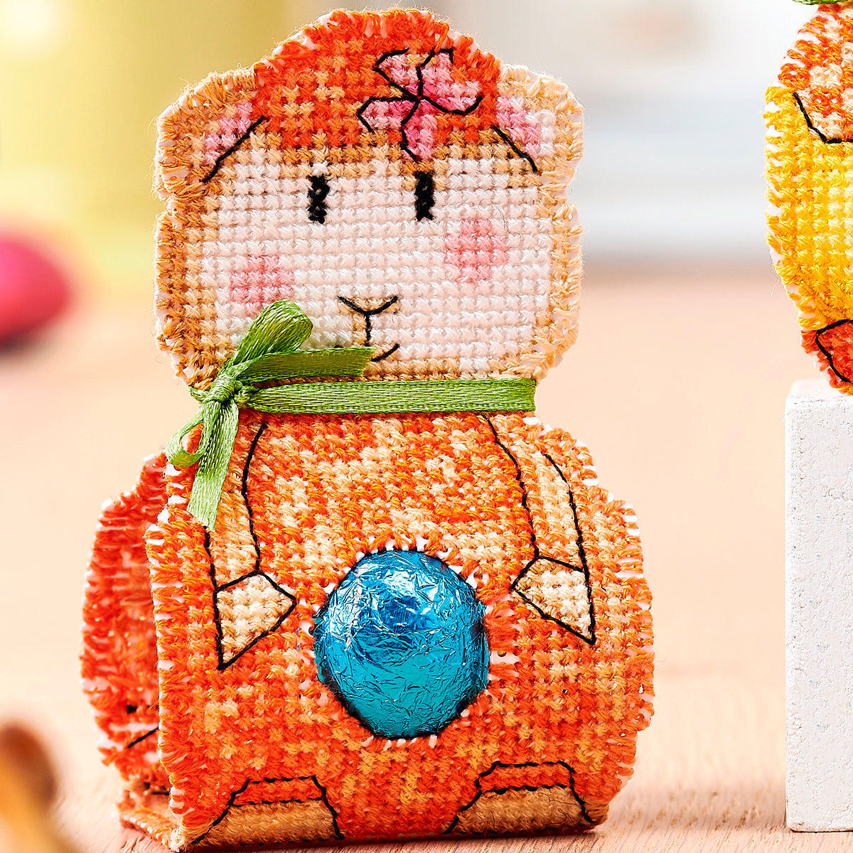 3D Animal Easter Egg Holders Cross Stitch PDF Patterns – Gathered