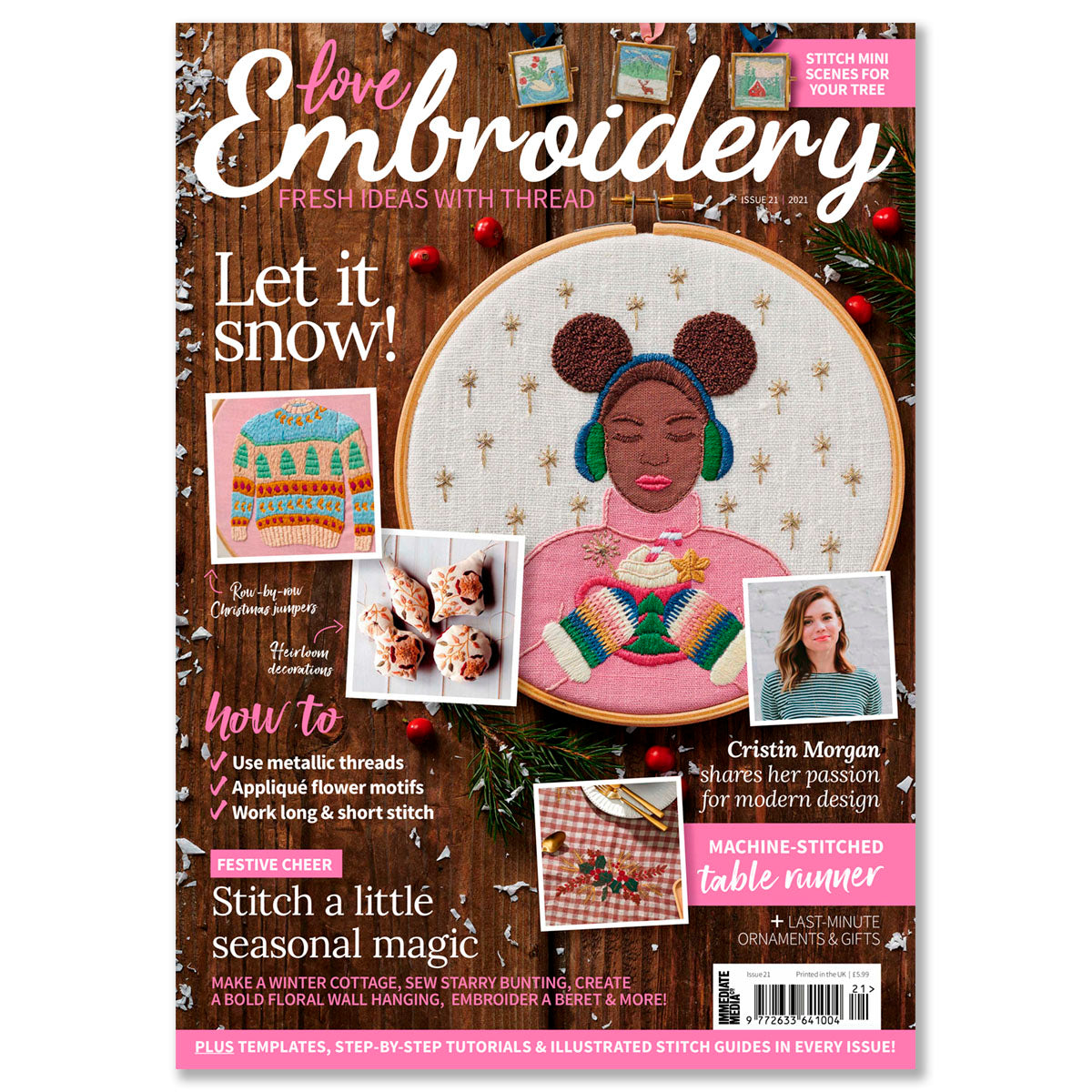 Love Embroidery Magazine Issue 21 PDF – Gathered