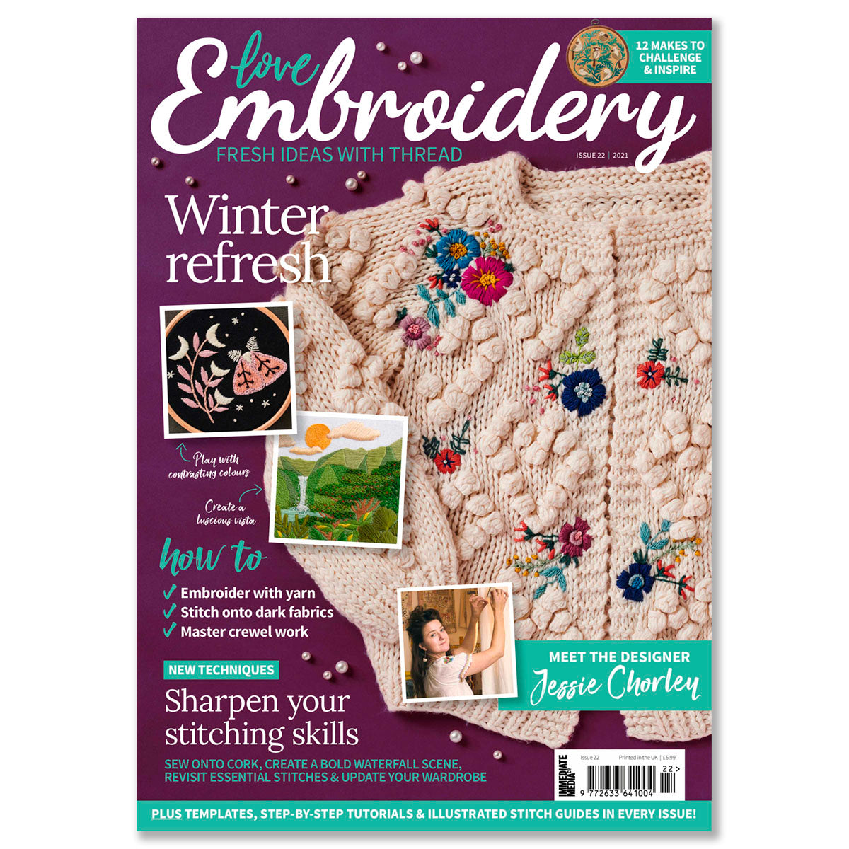 Love Embroidery Magazine Issue 22 PDF – Gathered
