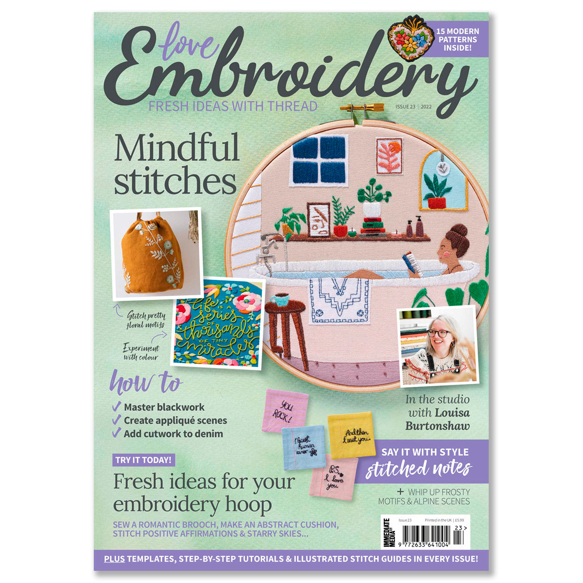 Love Embroidery Magazine Issue 23 PDF – Gathered
