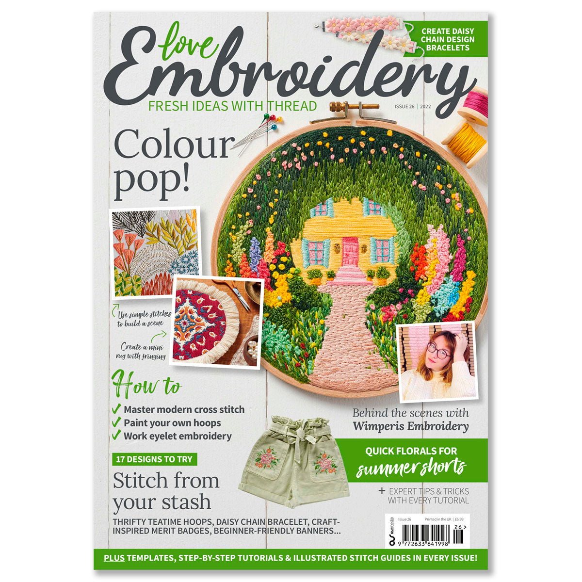 Love Embroidery Magazine Issue 26 PDF – Gathered