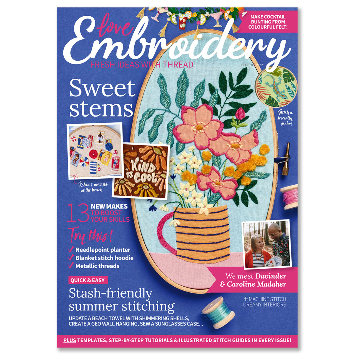 Love Embroidery Magazine Issue 30 PDF – Gathered