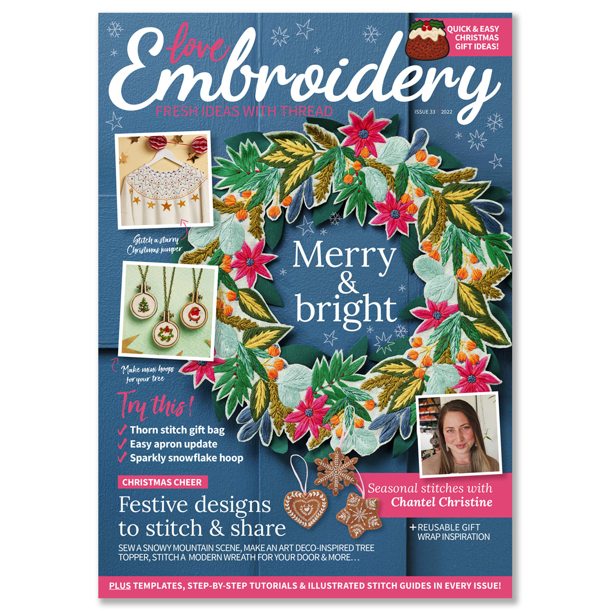 Love Embroidery Magazine Issue 33 PDF – Gathered