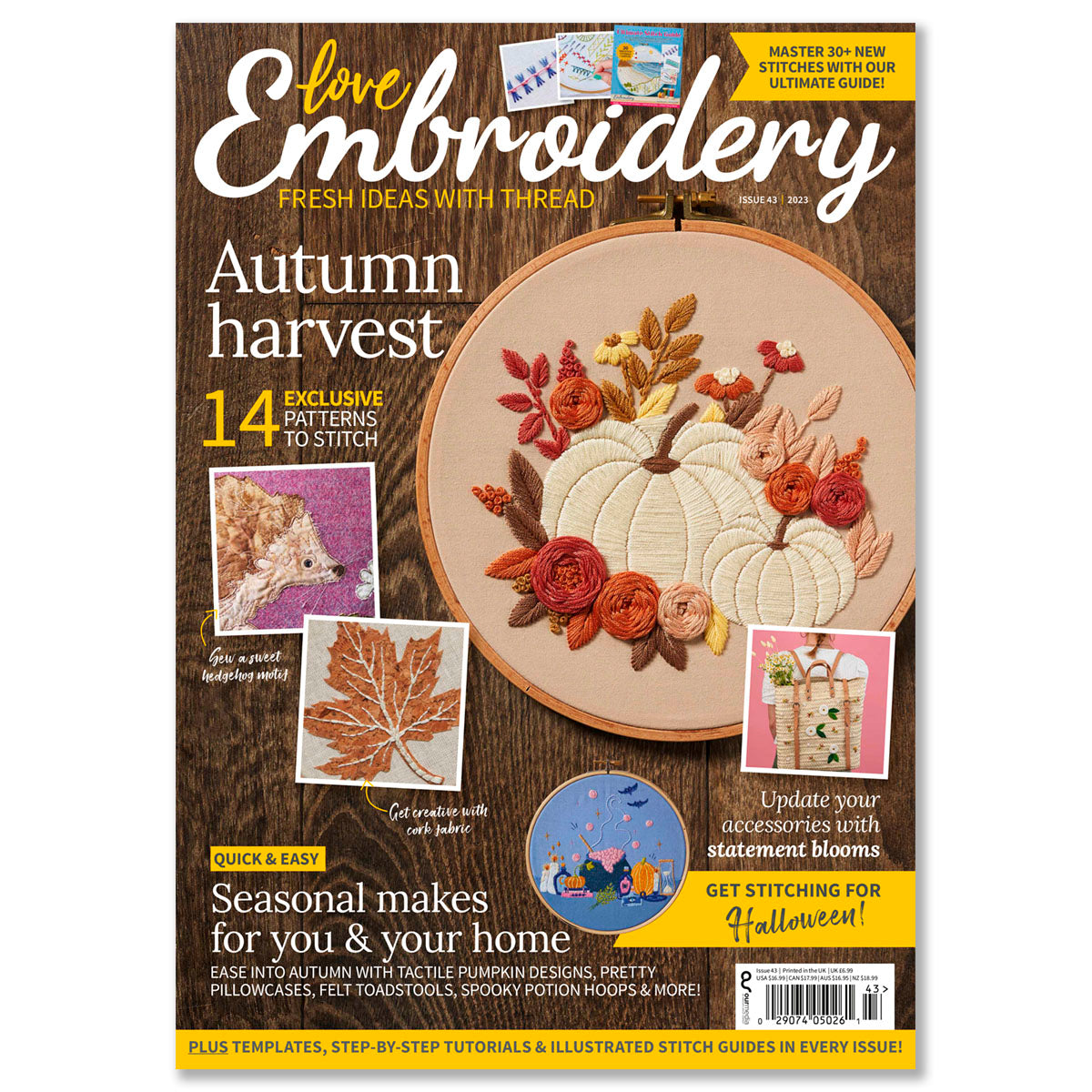 Love Embroidery Magazine Issue 43 PDF – Gathered