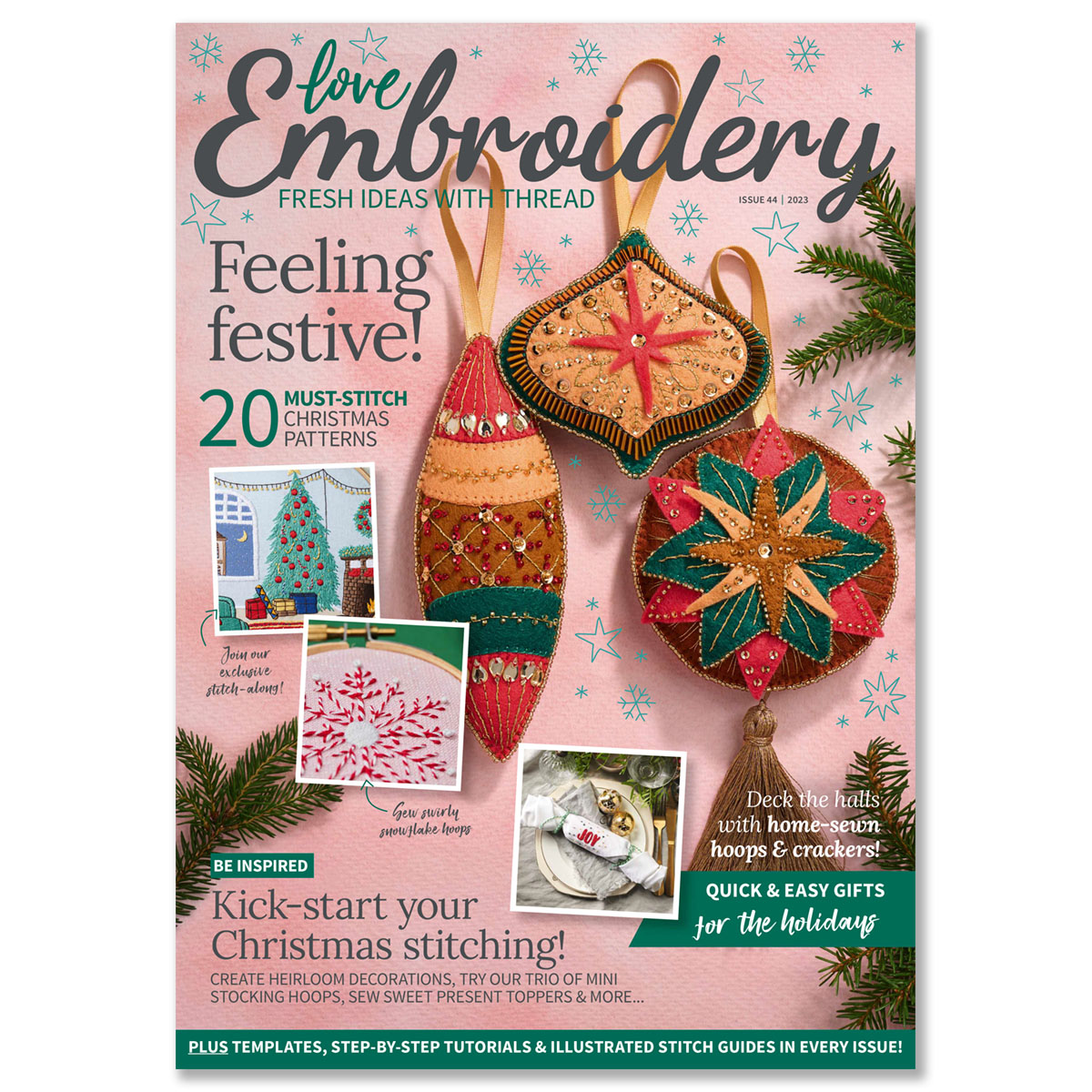 Love Embroidery Magazine Issue 44 PDF – Gathered