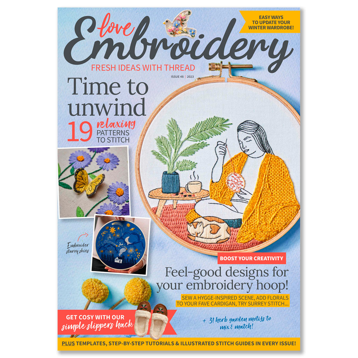 Love Embroidery Magazine Issue 48 PDF – Gathered