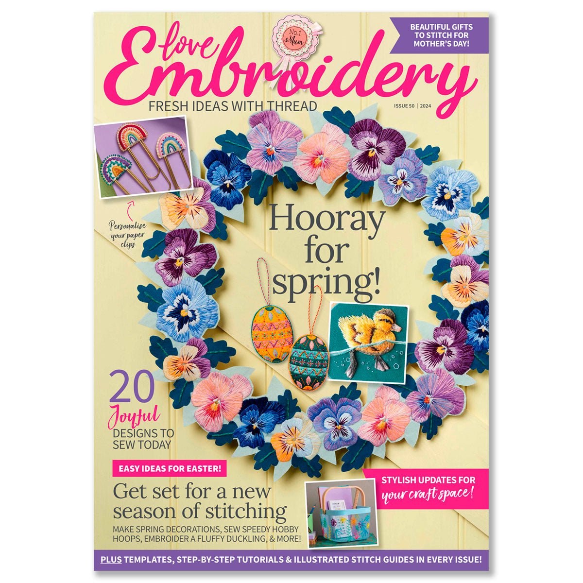Love Embroidery Magazine Issue 50 PDF – Gathered