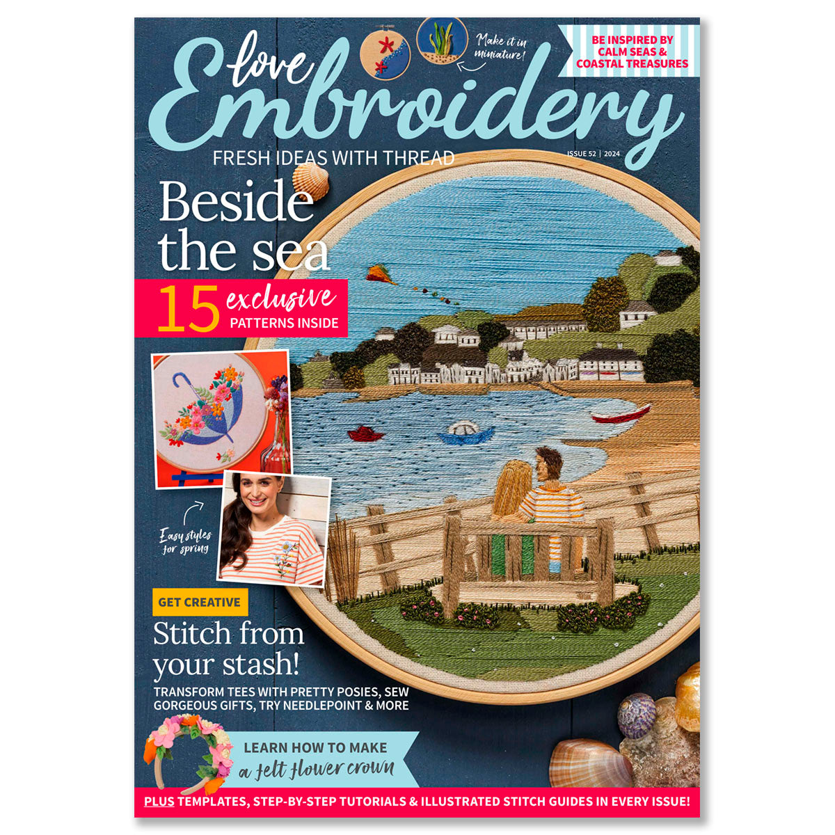 Love Embroidery Magazine Issue 52 PDF – Gathered