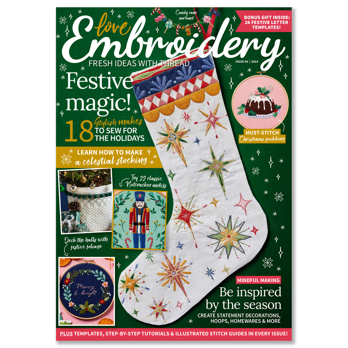 Love Embroidery Magazine Issue 58 PDF – Gathered
