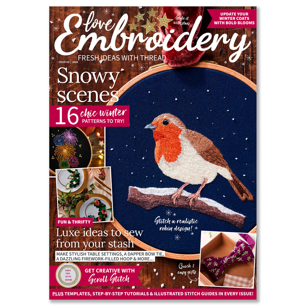Love Embroidery Magazine Issue 60 PDF – Gathered