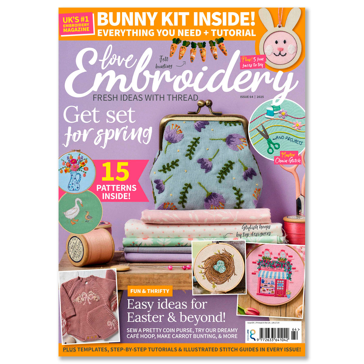 Love Embroidery Magazine Issue 64 PDF – Gathered