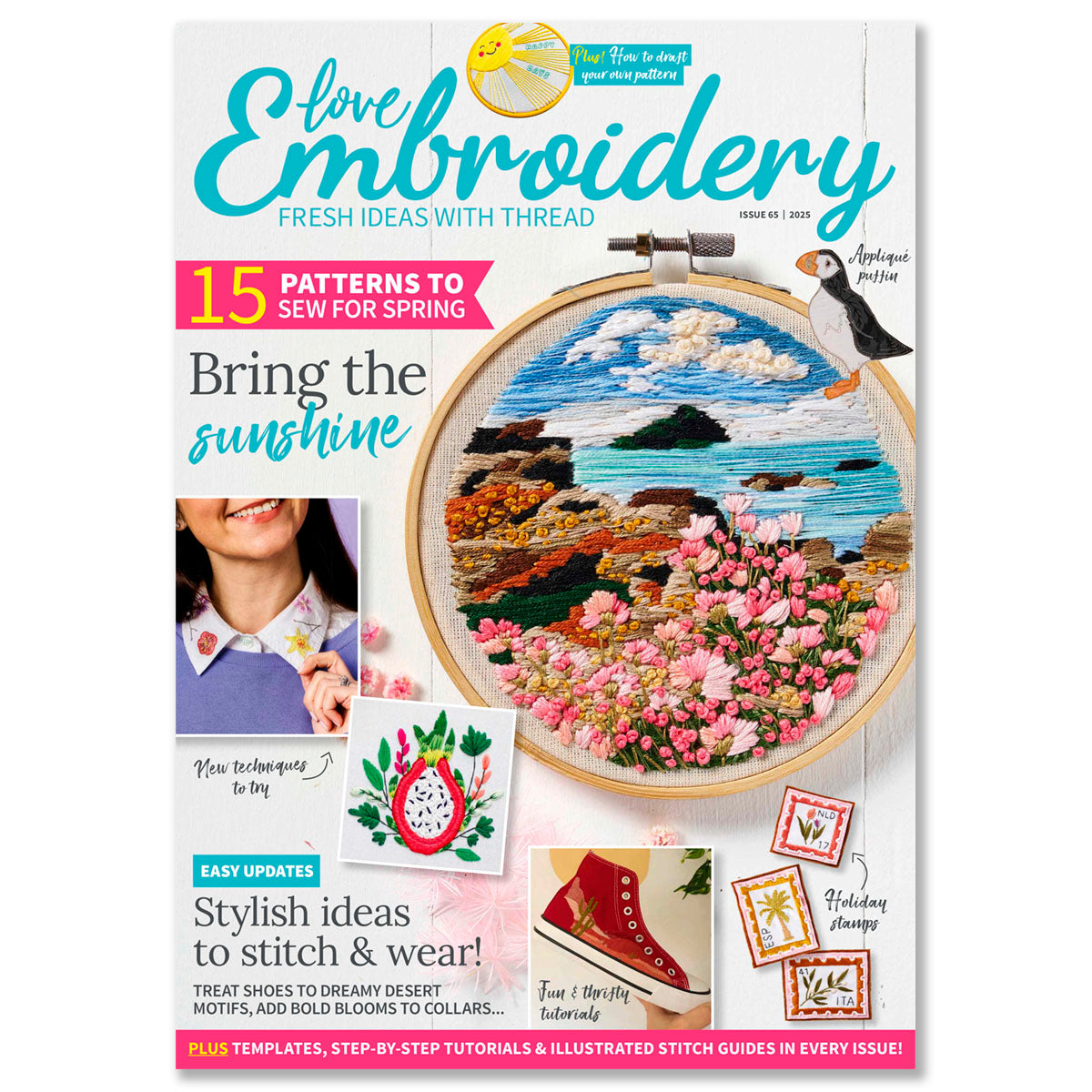 Love Embroidery Magazine issue 65 PDF – Gathered