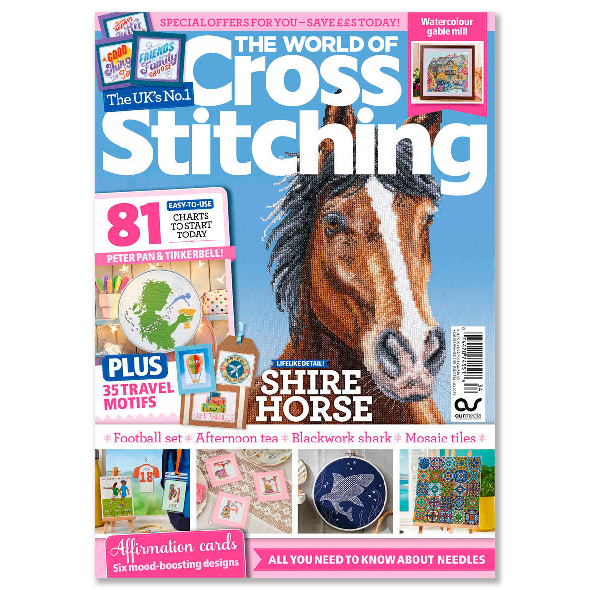 The World of Cross Stitching Magazine Issue 334 PDF – Gathered