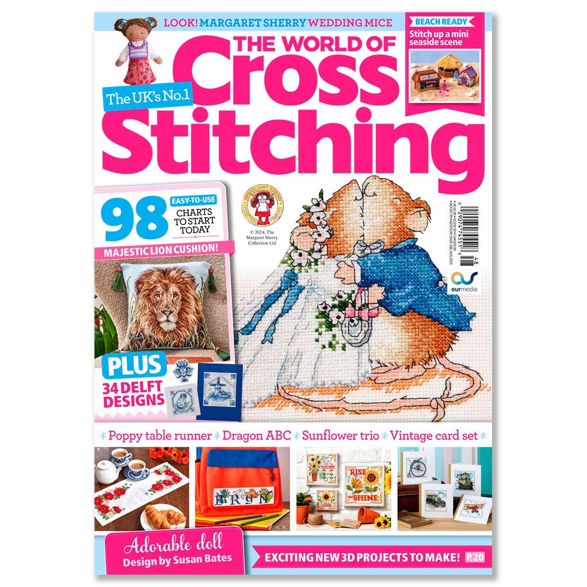 The World of Cross Stitching Magazine Issue 348 PDF – Gathered