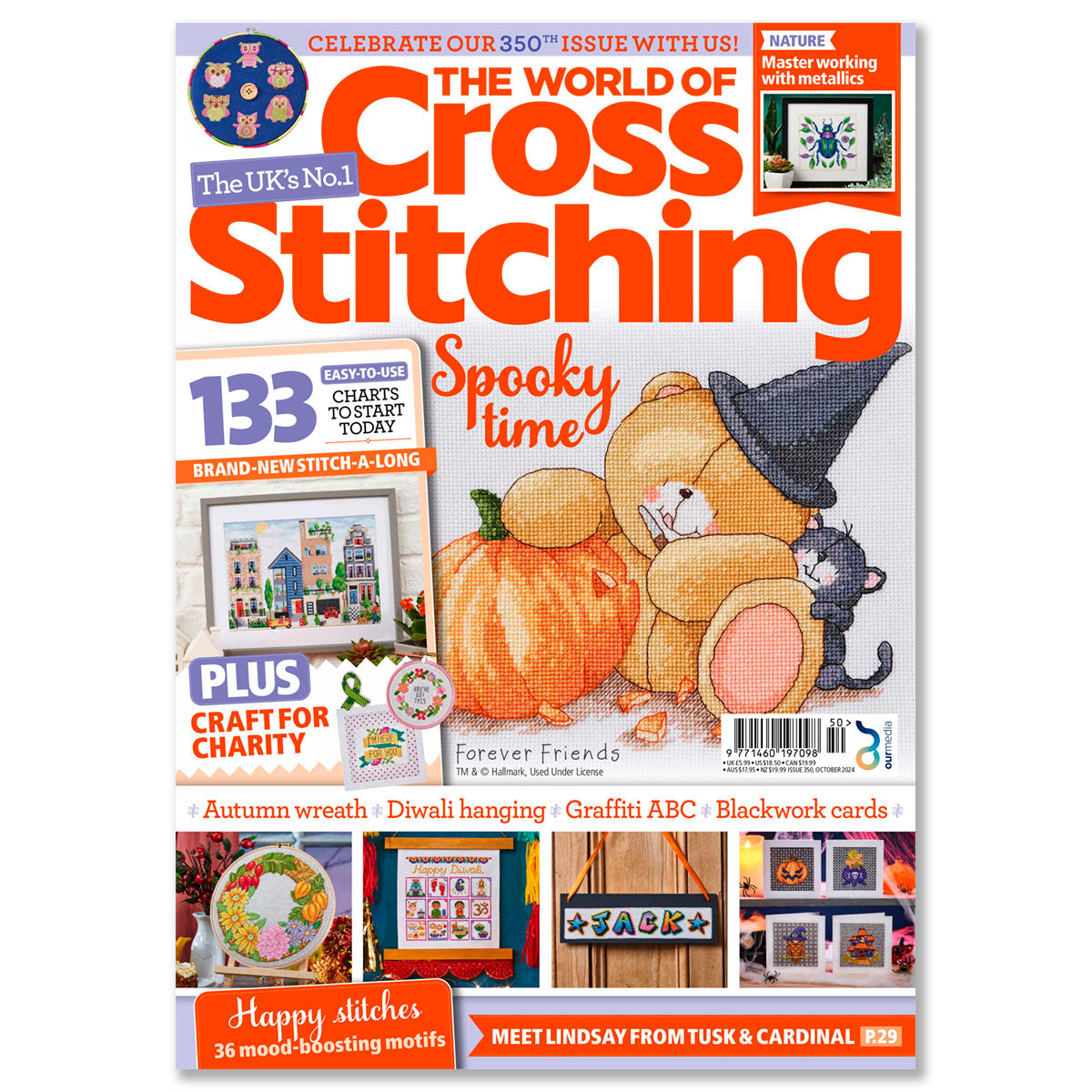 The World of Cross Stitching Magazine Issue 350 PDF – Gathered